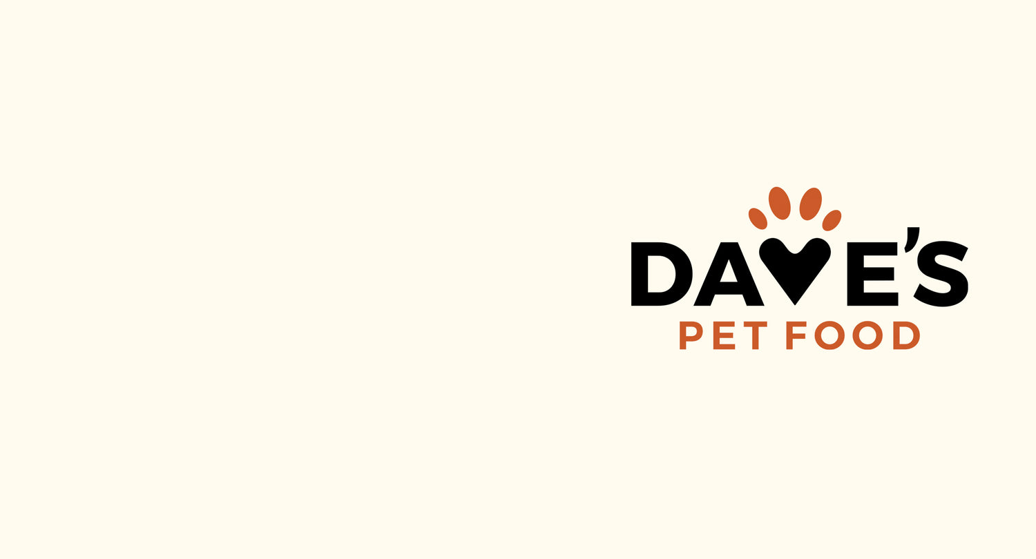 Dave's Story – Dave's Pet Food